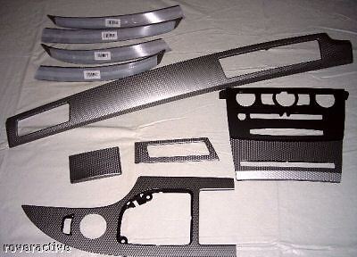 BMW Genuine E60 E61 5 Series 2004-2007 Pure Aluminum Cube Interior Tri ...