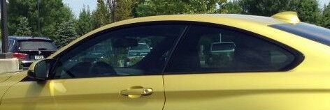 BMW F32 Coupe 2014-2020 4 Series Shadowline Black Side Window 6 Piece ...