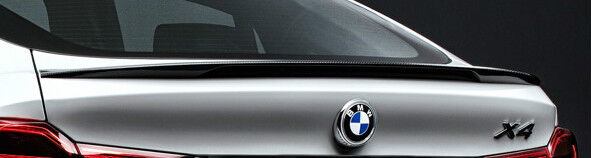 BMW OEM F26 X4 2015+ M Performance Carbon Fiber Rear Wing Spoiler Genu ...