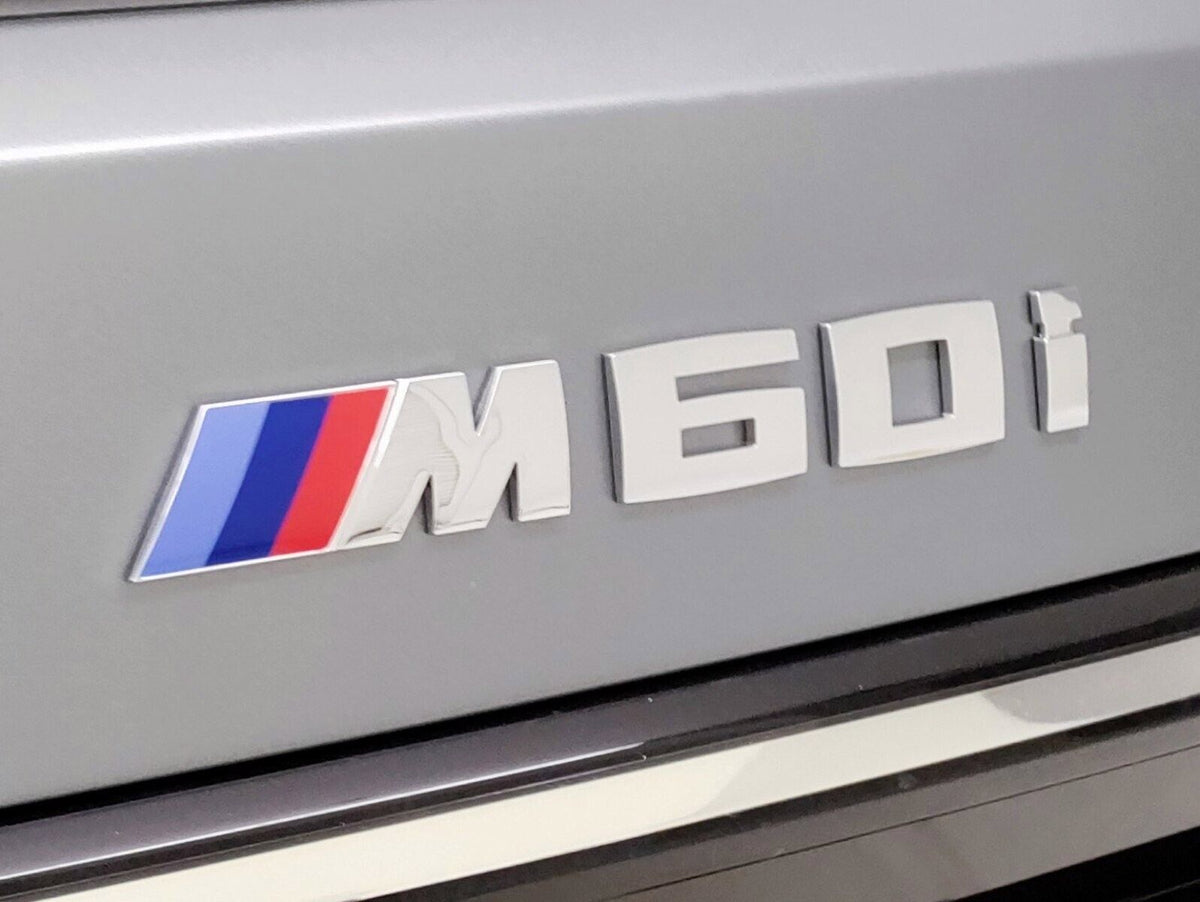 BMW OEM Chrome Trunk Badge G07 LCI X7 M60i Brand New — EuroActive