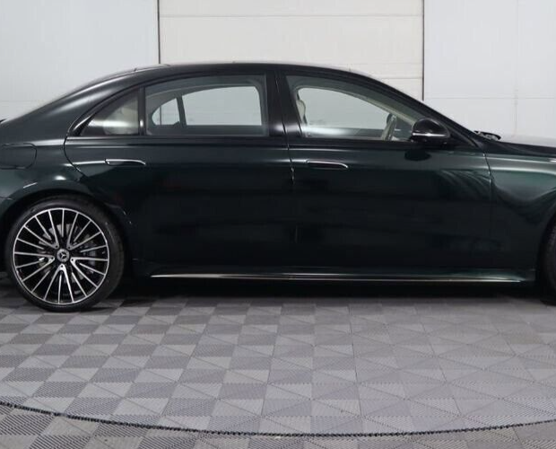 Mercedes-Benz OEM Gloss Black 8 Piece Window Trim Set W223 S Class Sed ...