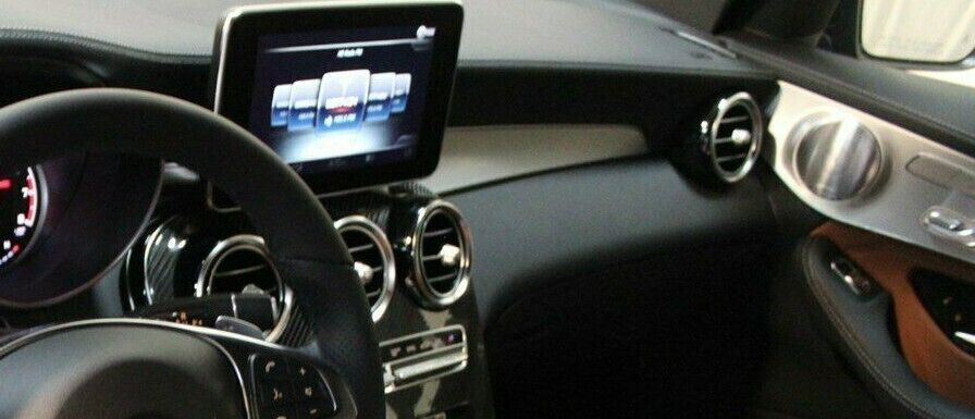 Mercedes-Benz OEM W253 GLC Class Aluminum Dashboard & Interior Door ...