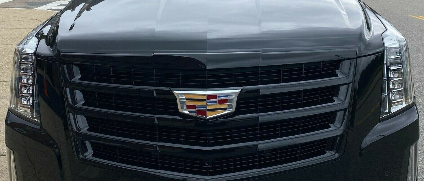 GM OEM Cadillac Escalade 2015-2020 Black Front Grille Generation 4 Bra ...