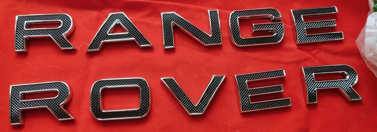 Range Rover L405 OEM SVAutobiography Chrome Trimmed Lettering Front ...