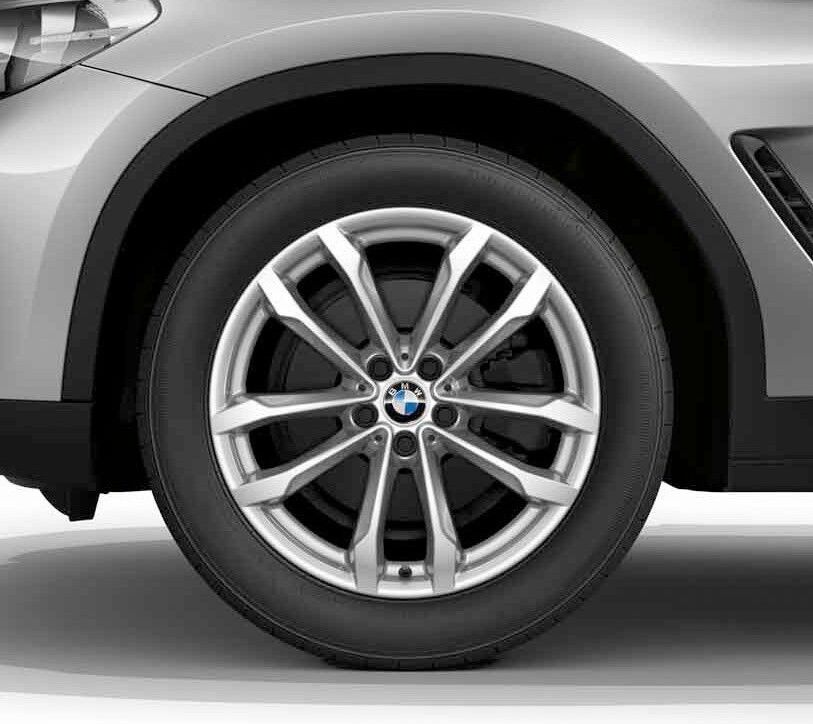 BMW G01 X3 G02 X4 M40i OEM 691 Style V-Spoke 19" Wheels With Winter Ti ...