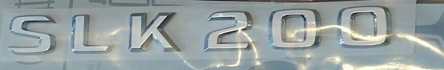 Mercedes Benz OEM Genuine R171 SLK Class SLK 200 Trunk Badge Emblem Re ...