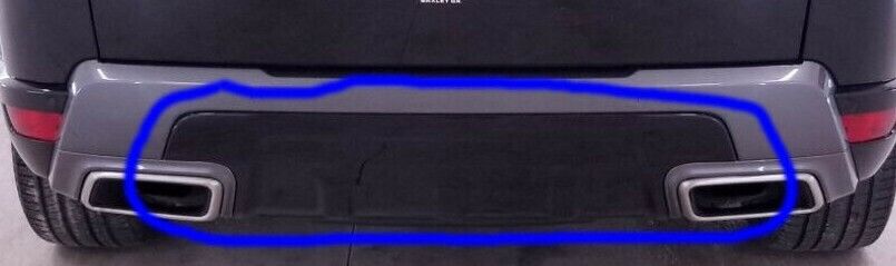 Range Rover Sport OEM L494 2018-2022 Painted Black Rear Lower Bumper T ...